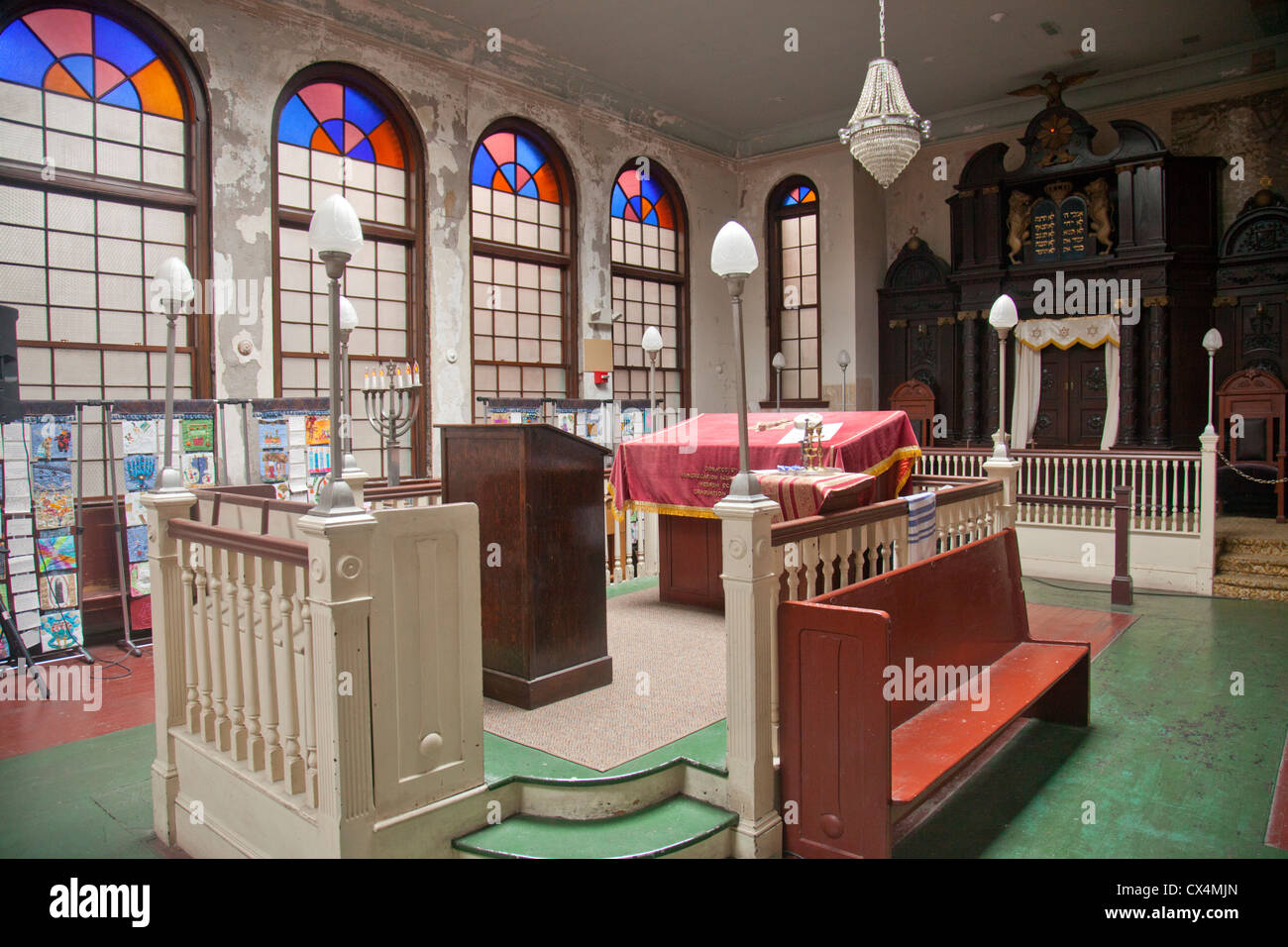 Vilna Shul Beacon Hill Boston MA synagogue Jew Stock Photo - Alamy