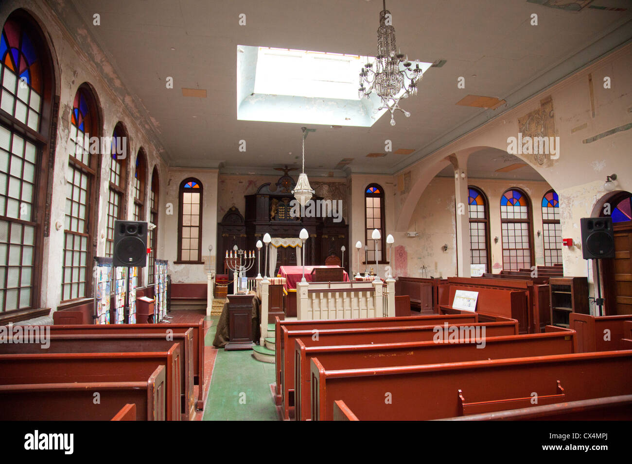 Vilna Shul Beacon Hill Boston MA synagogue Jew Stock Photo - Alamy