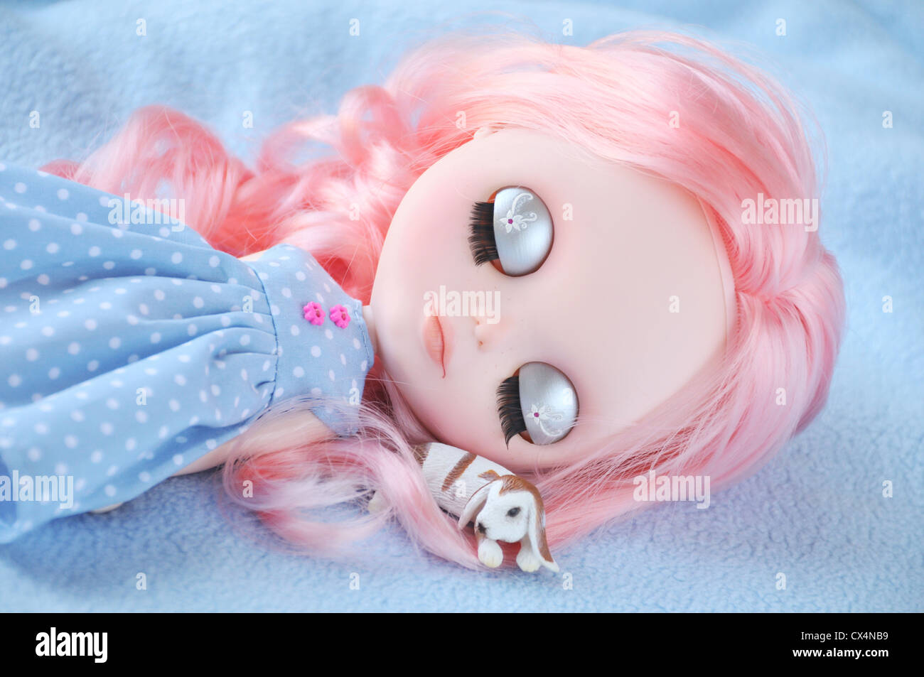 Beautiful art doll Stock Photo - Alamy