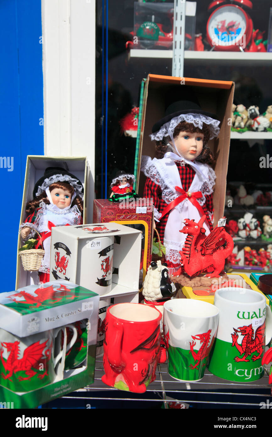 Welsh Souvenirs, Llandudno, North Wales, Wales, Conwy County, United ...