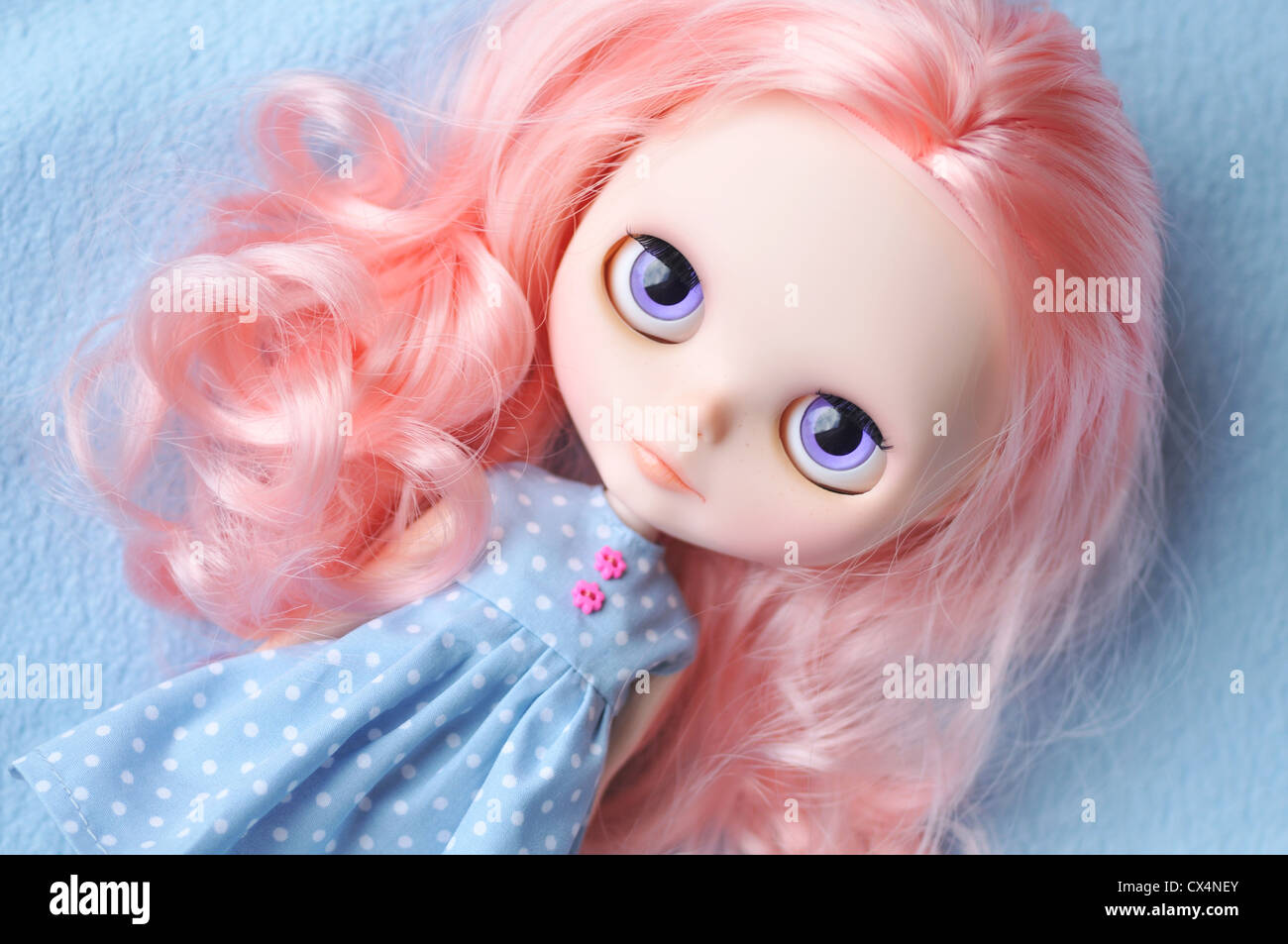 Beautiful art doll Stock Photo - Alamy