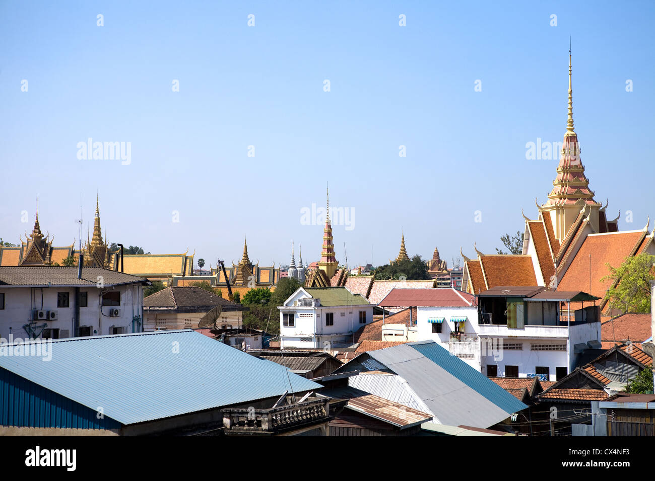 Phnom Penh Skyline, Cambodia Stock Photo - Alamy