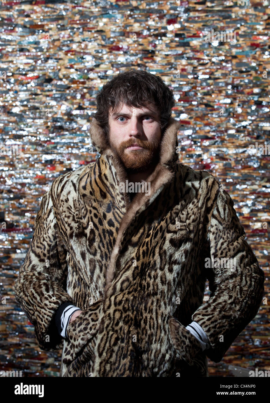 Artist Kevin Harman, pictured at his Edinburgh base Stock Photo - Alamy