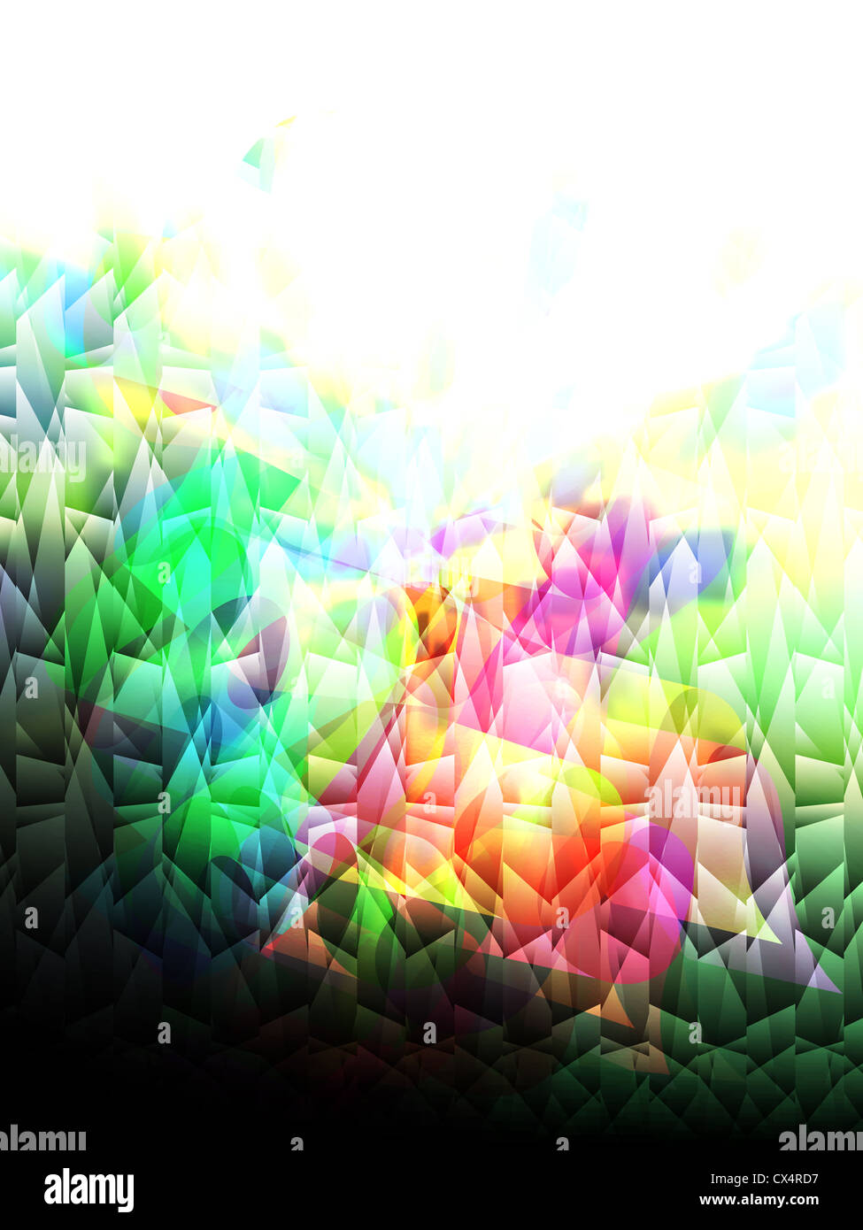 abstract mosaic tiles with light and shade effect Stock Photo - Alamy