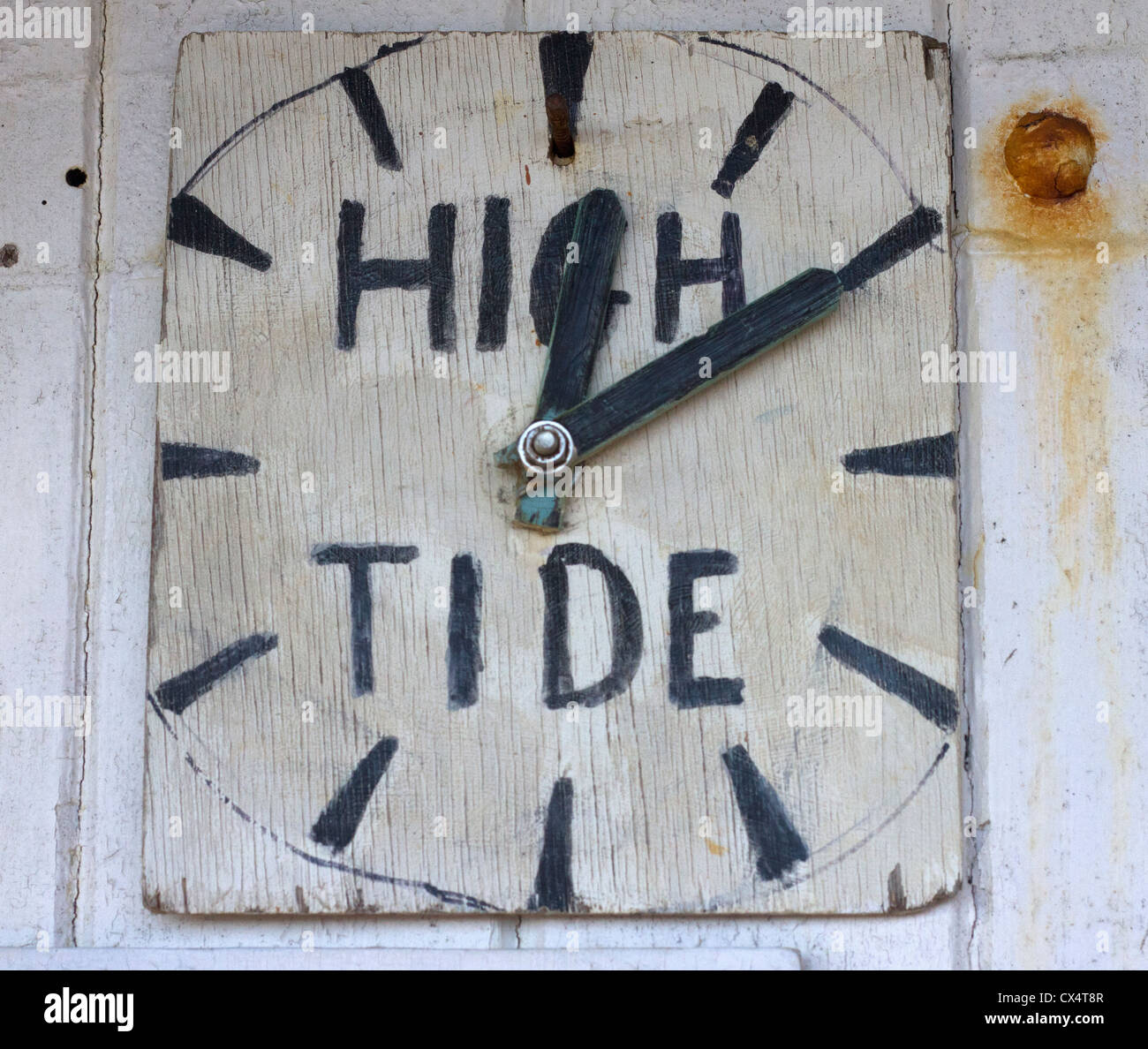 Tide sign hi-res stock photography and images - Alamy