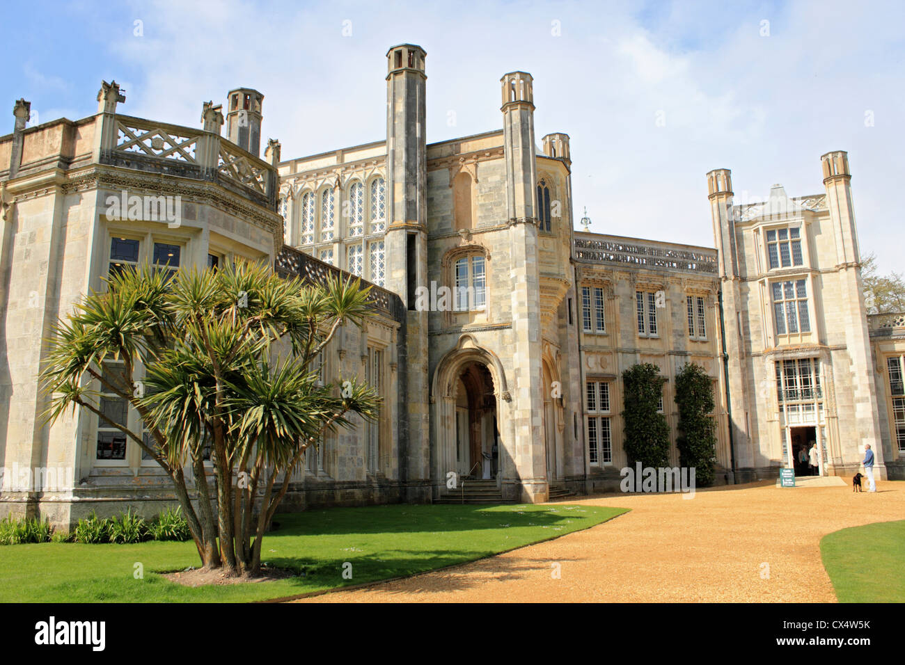 Highcliffe castle near Christchurch Dorset England UK Stock Photo - Alamy