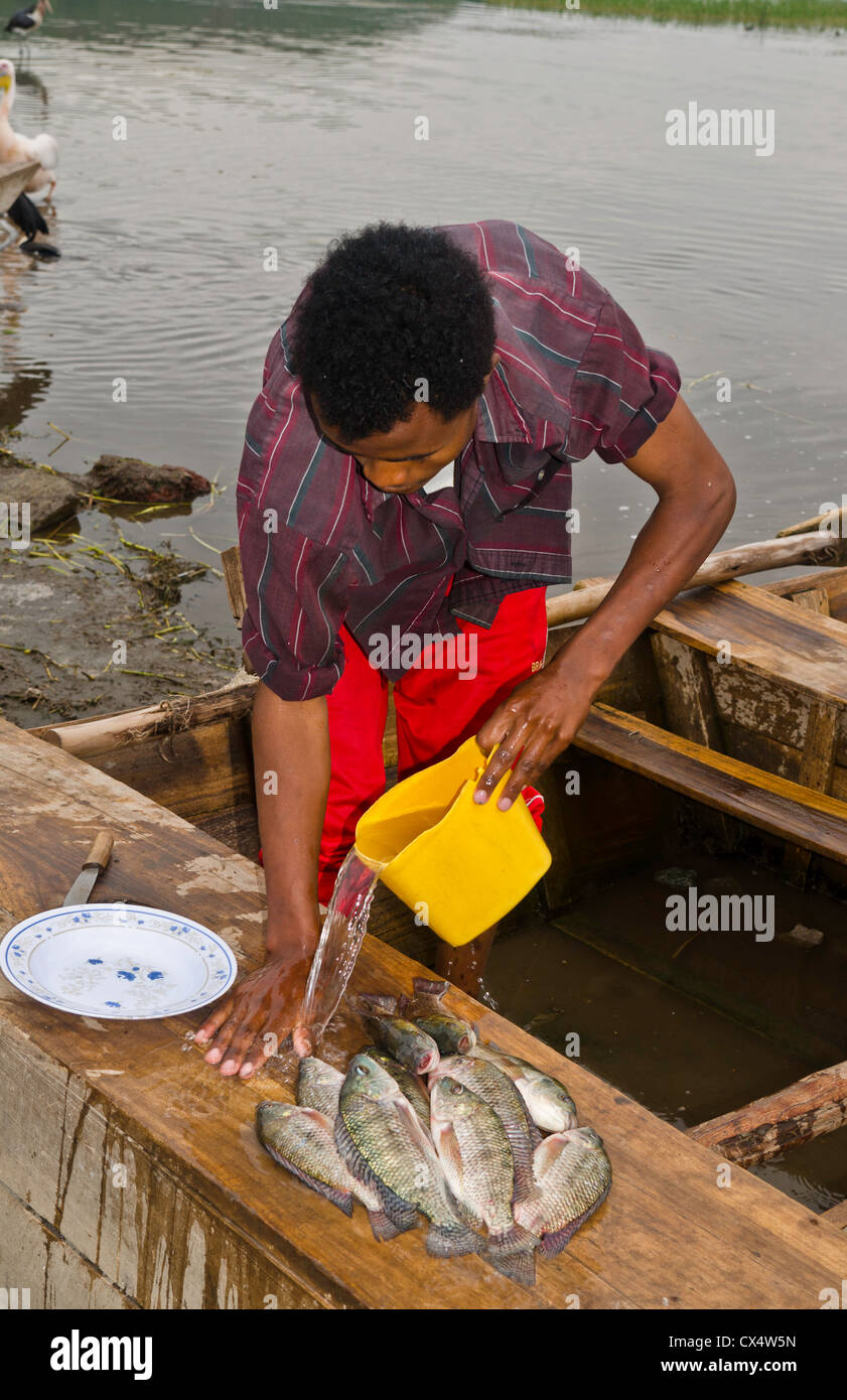 Fish Market at Lake Awassa in Awassa Ethiopia Africa fisherman ...