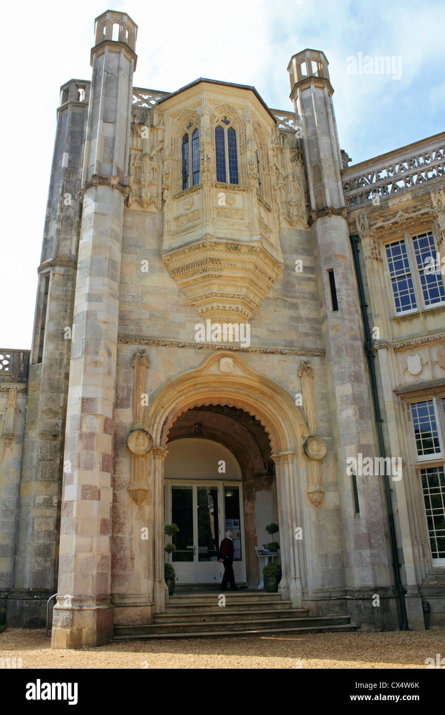 Highcliffe castle near Christchurch Dorset England UK Stock Photo - Alamy
