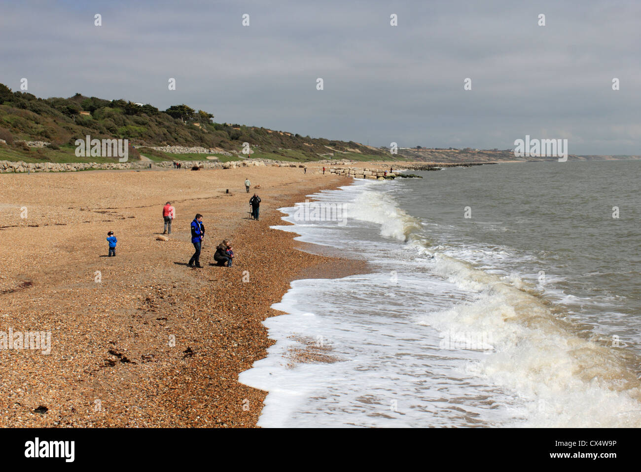 Highcliffe beach hi-res stock photography and images - Alamy