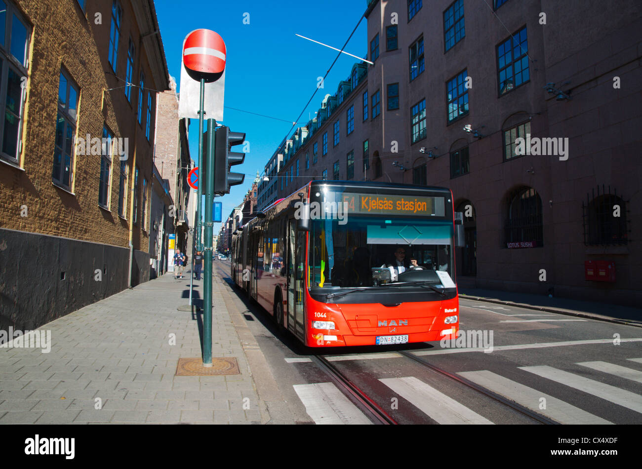 Oslo bus hi-res stock photography and images - Alamy