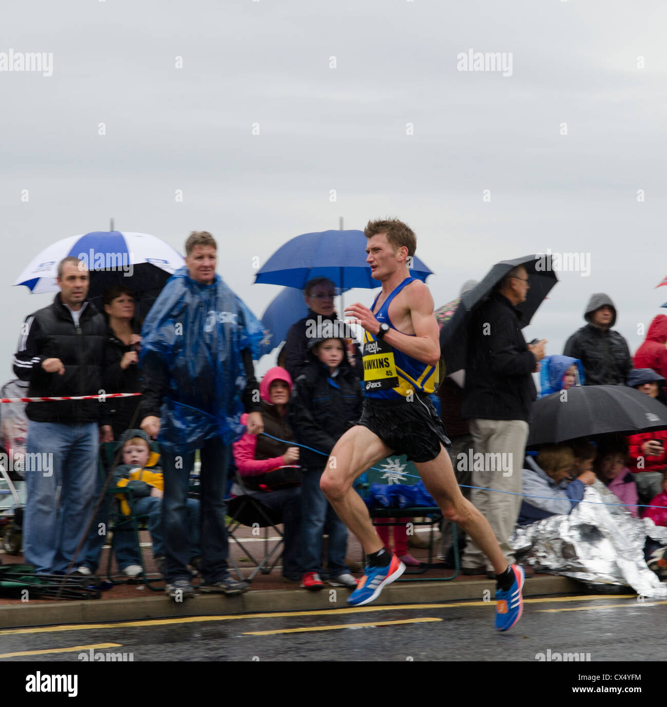 Derek Hawkins at the great north run 2012 Stock Photo - Alamy