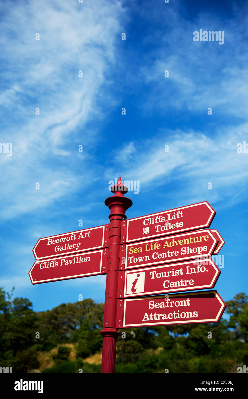 Seafront directions hi-res stock photography and images - Alamy