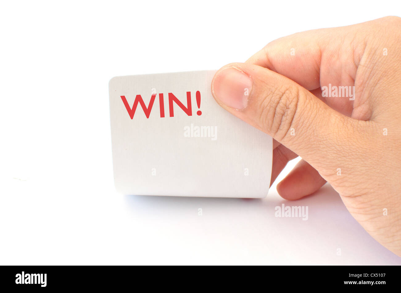 Win words hi-res stock photography and images - Alamy