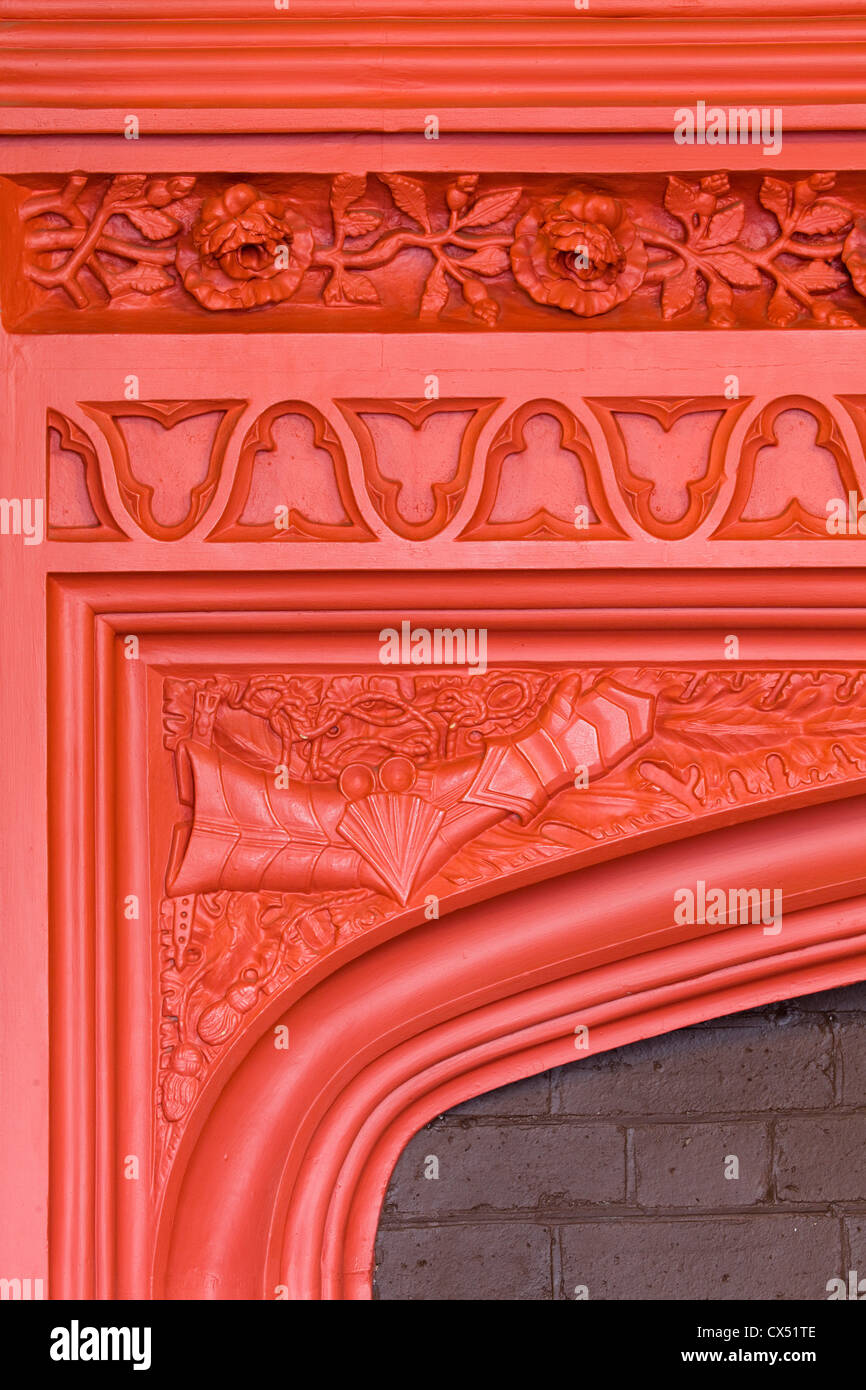 Medieval fireplace hi-res stock photography and images - Alamy