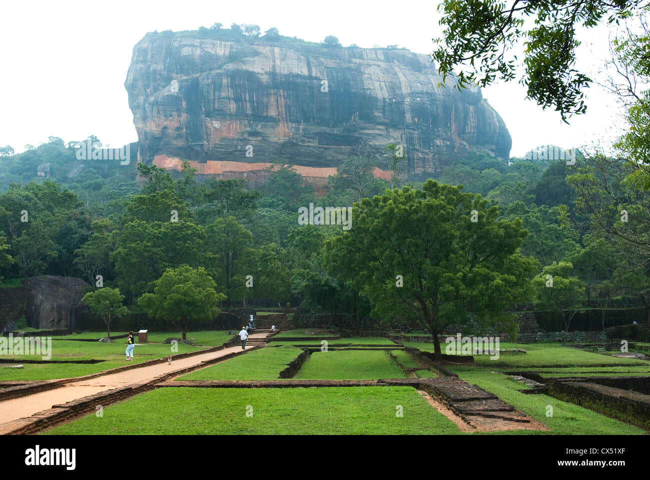 Lion Rock Fortress, Sigiriya, Sri Lanka Stock Photo - Alamy