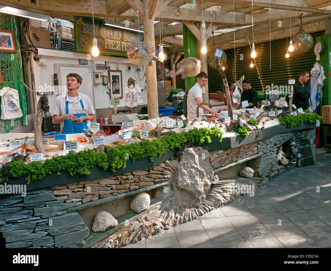 Borough market fish market hi-res stock photography and images - Alamy
