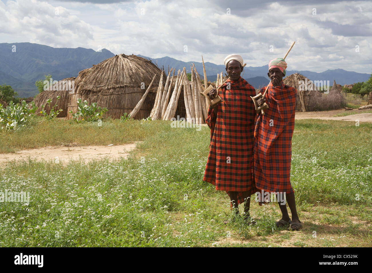 Rural huts south africa hi-res stock photography and images - Alamy
