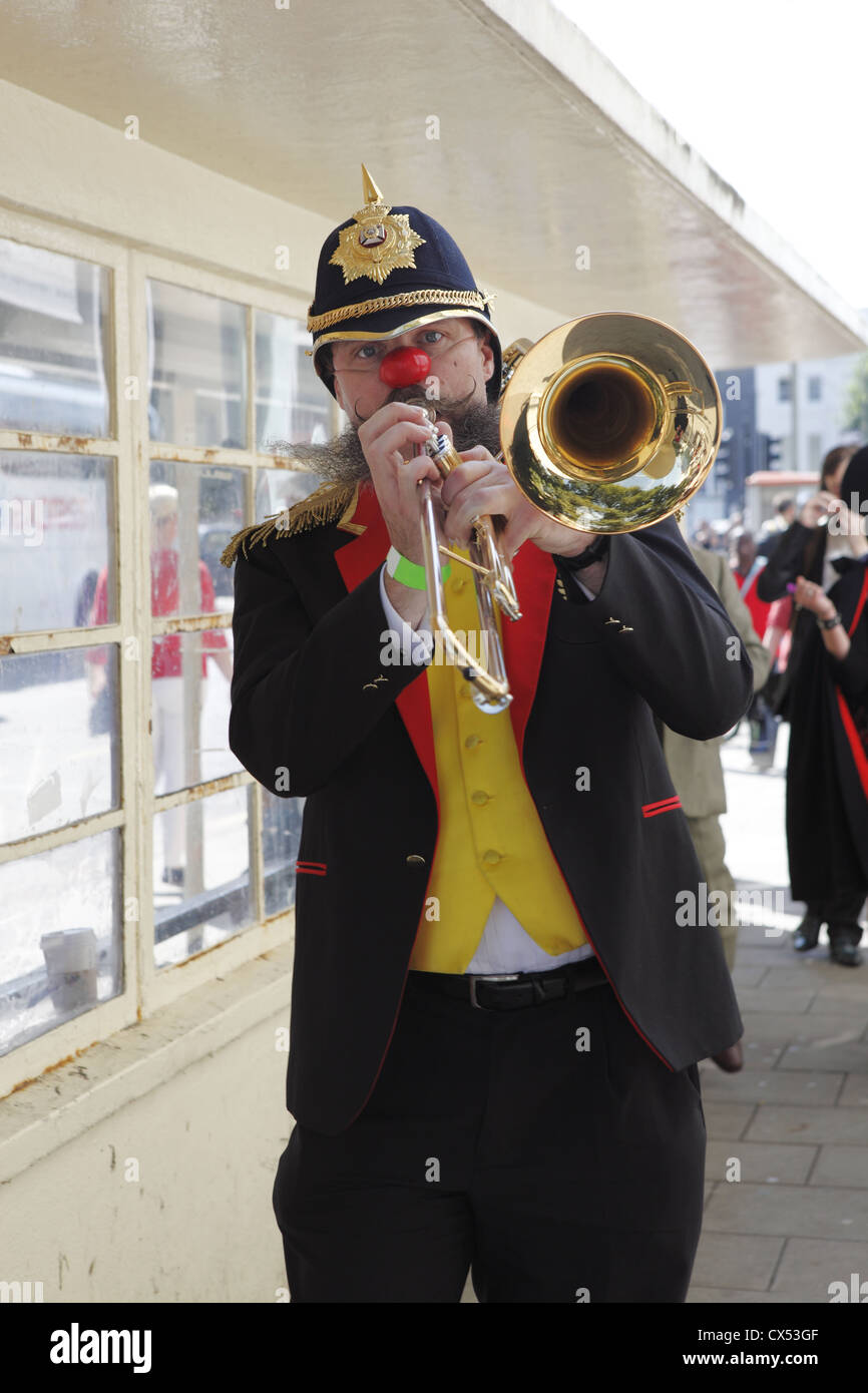 Competitor at The British Beard & Moustache Championships held in ...