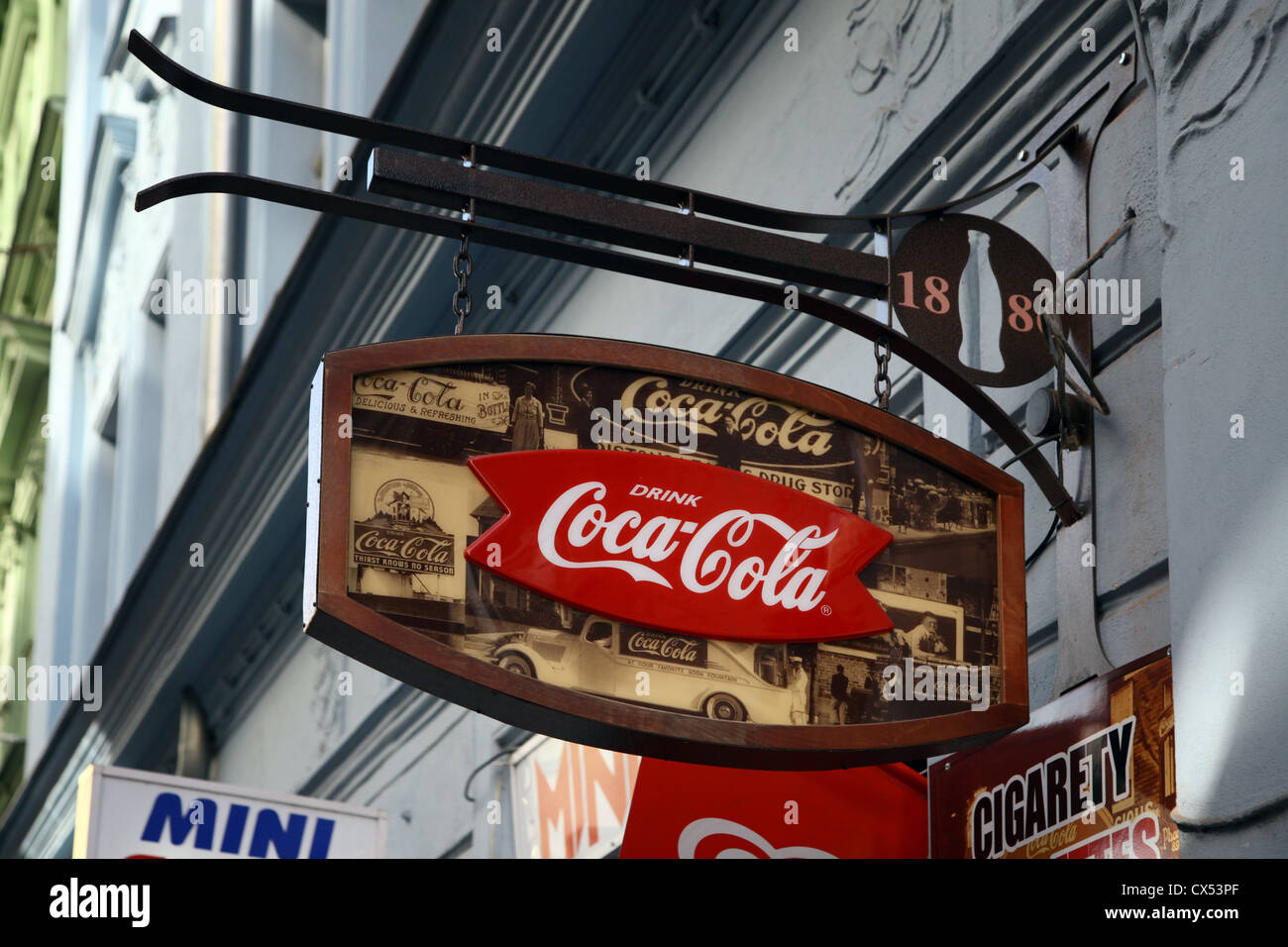 Coca cola ad hi-res stock photography and images - Alamy