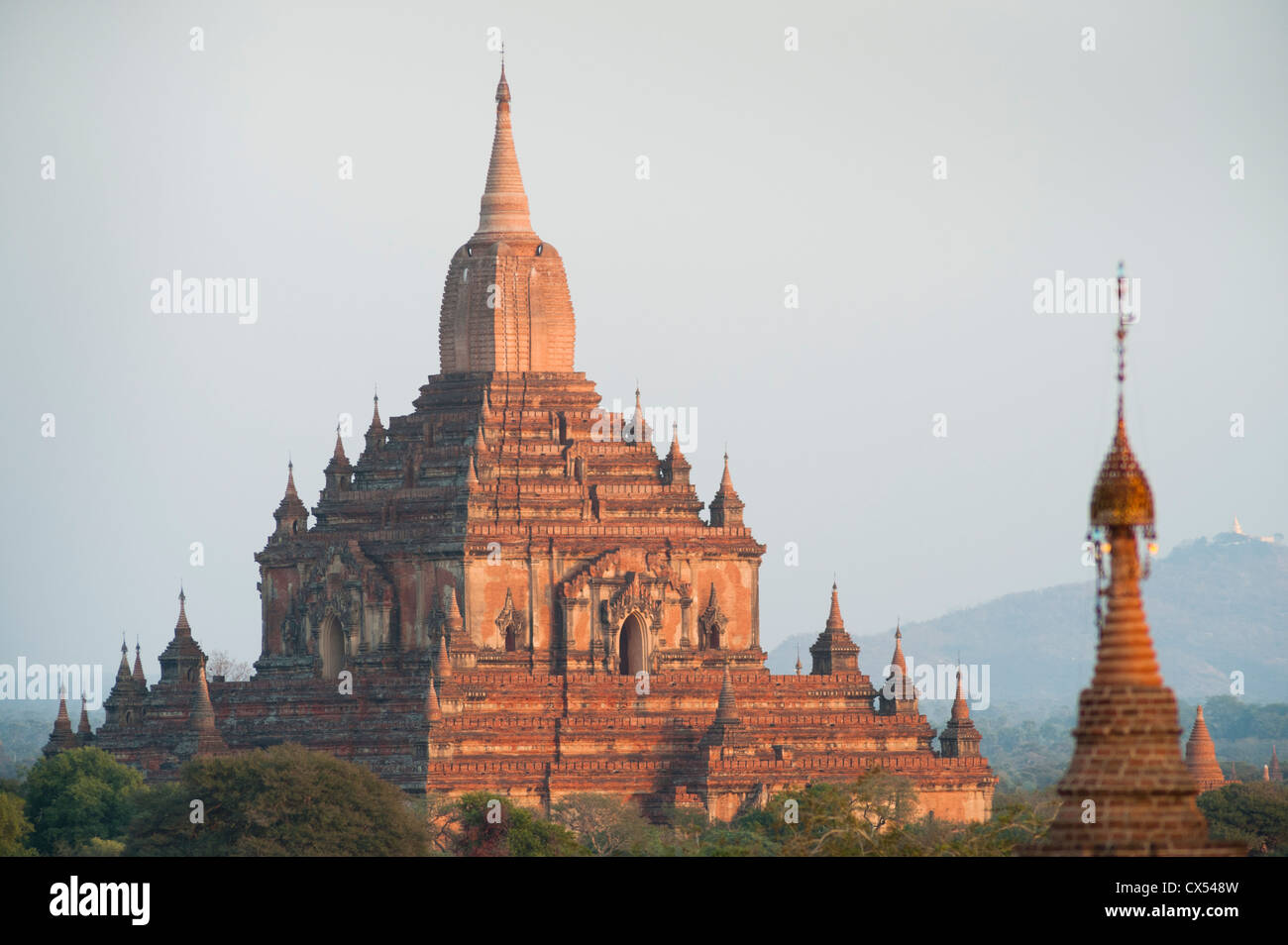 Sulamani Temple at sunset, Bagan, Myanmar (Burma Stock Photo - Alamy