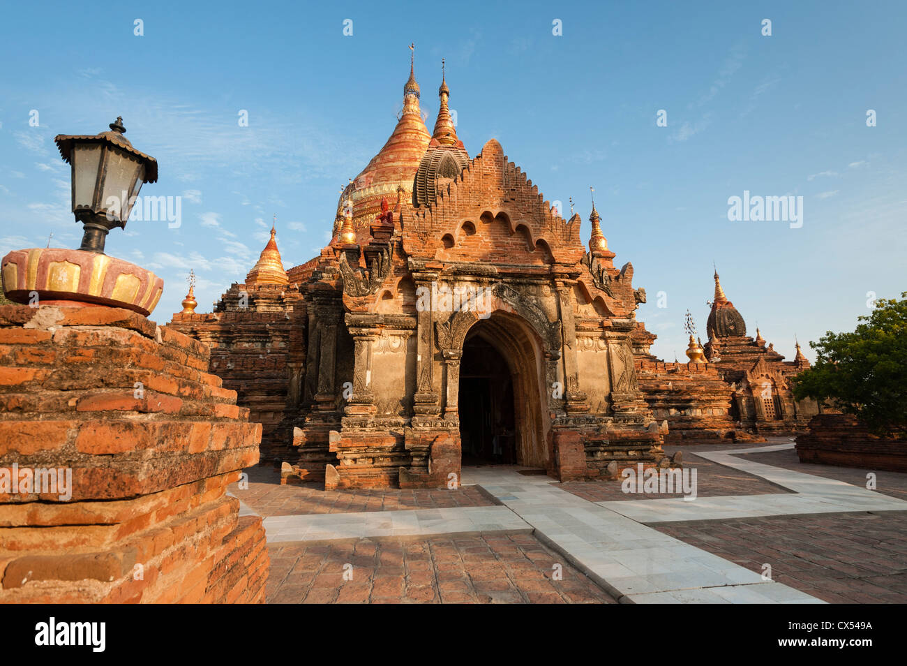 Main entrance to Dhamma-Yazika Pagoda (Dhammayazika), Bagan, Myanmar ...