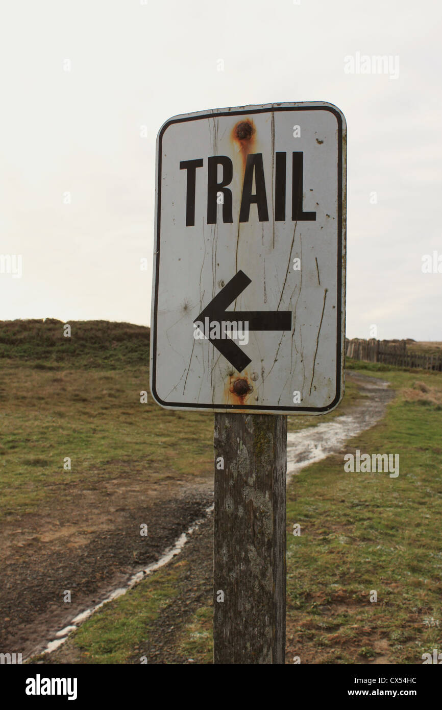 follow the sign Stock Photo - Alamy