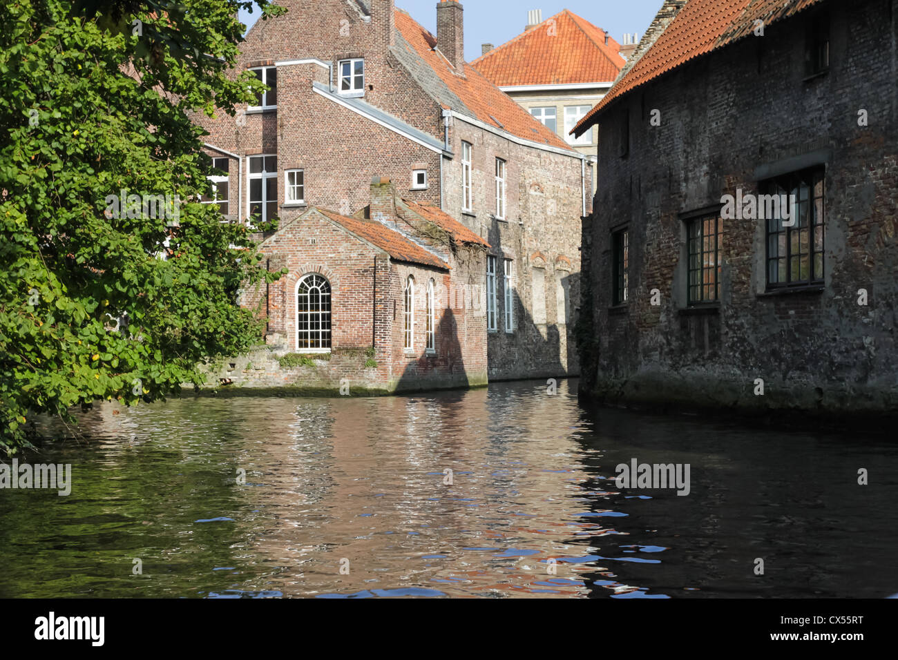 Aerial view brugge hi-res stock photography and images - Alamy