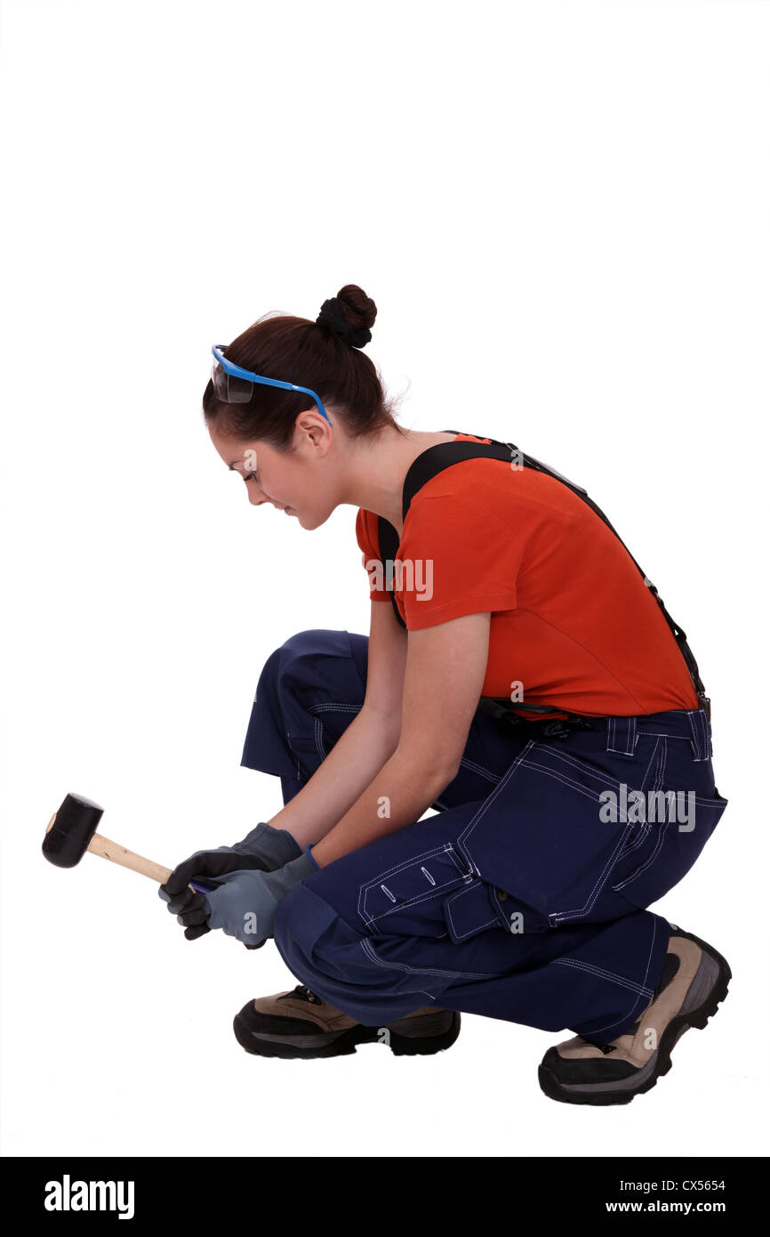 Builder mallet hi-res stock photography and images - Alamy