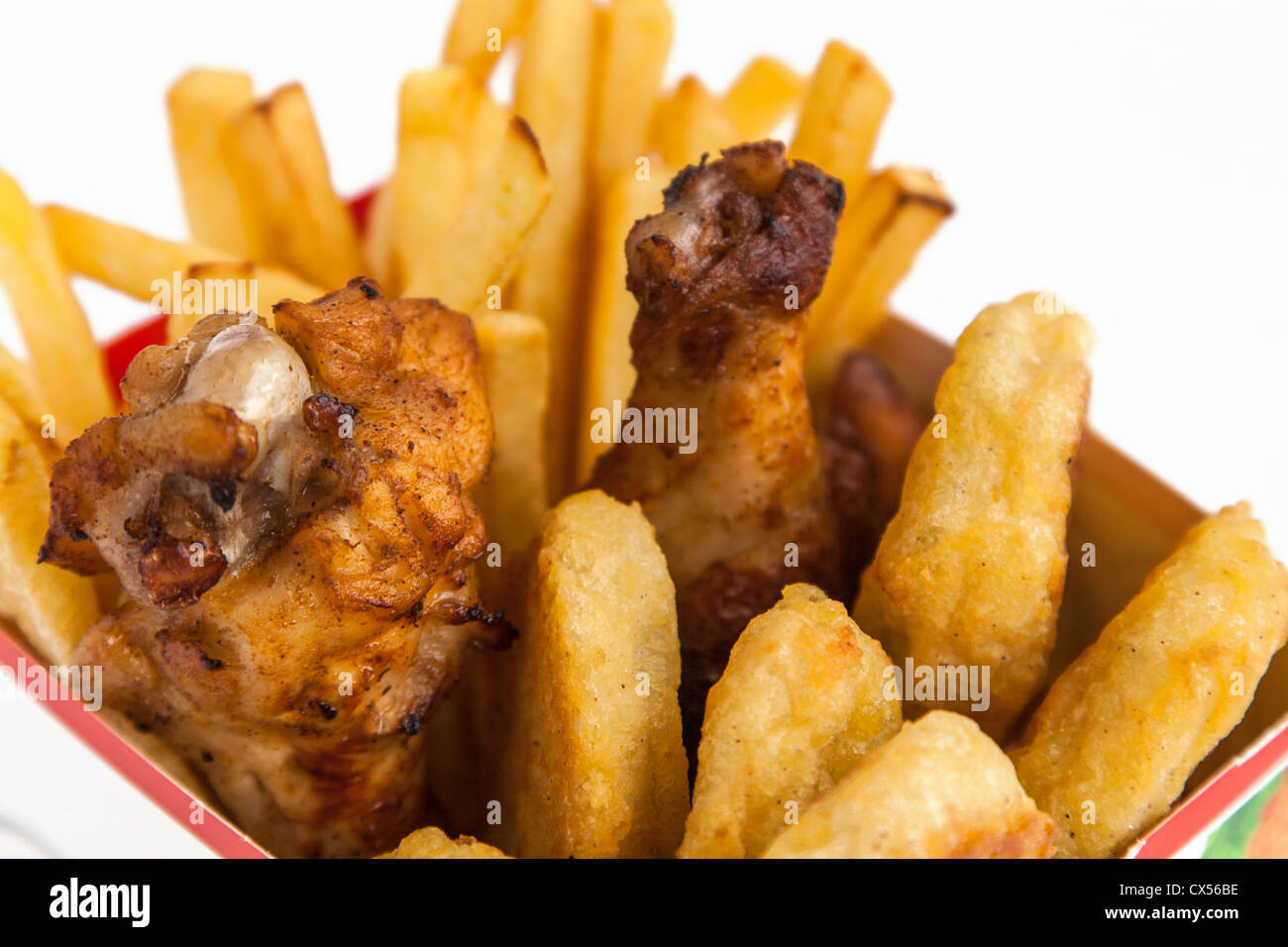 Fried chicken box hi-res stock photography and images - Alamy