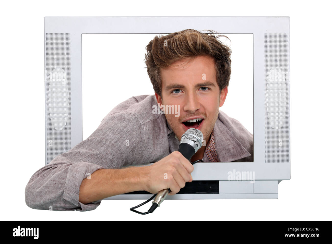 Reality tv screen Cut Out Stock Images & Pictures - Alamy