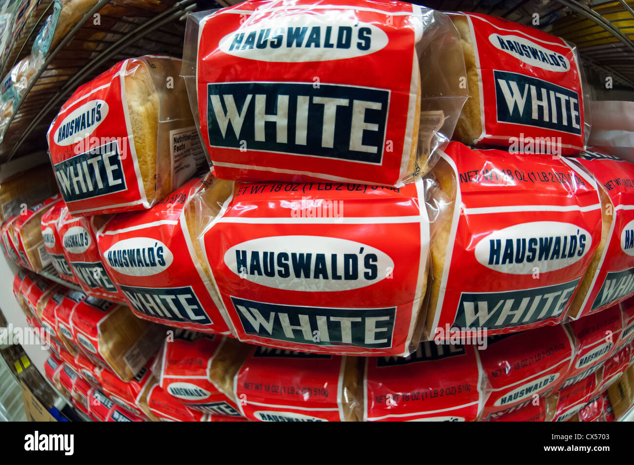 White bread in a supermarket in New York on Thursday, September 13 ...