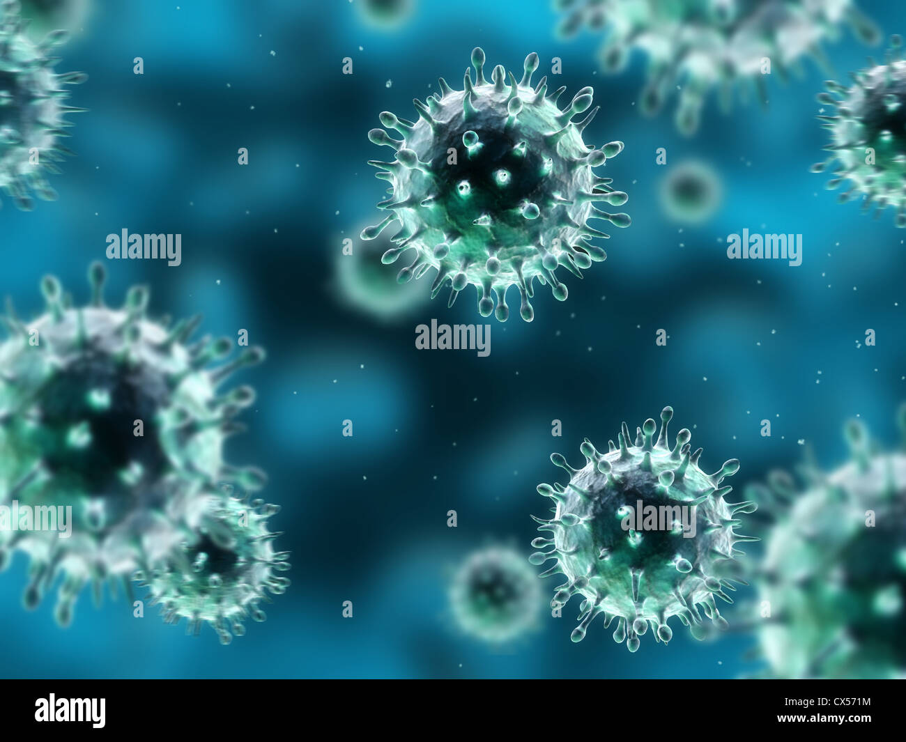 3d virus hi-res stock photography and images - Alamy