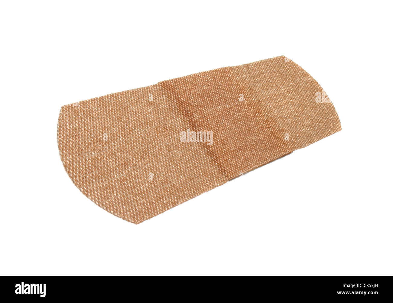 band aid photographed on a white background Stock Photo - Alamy