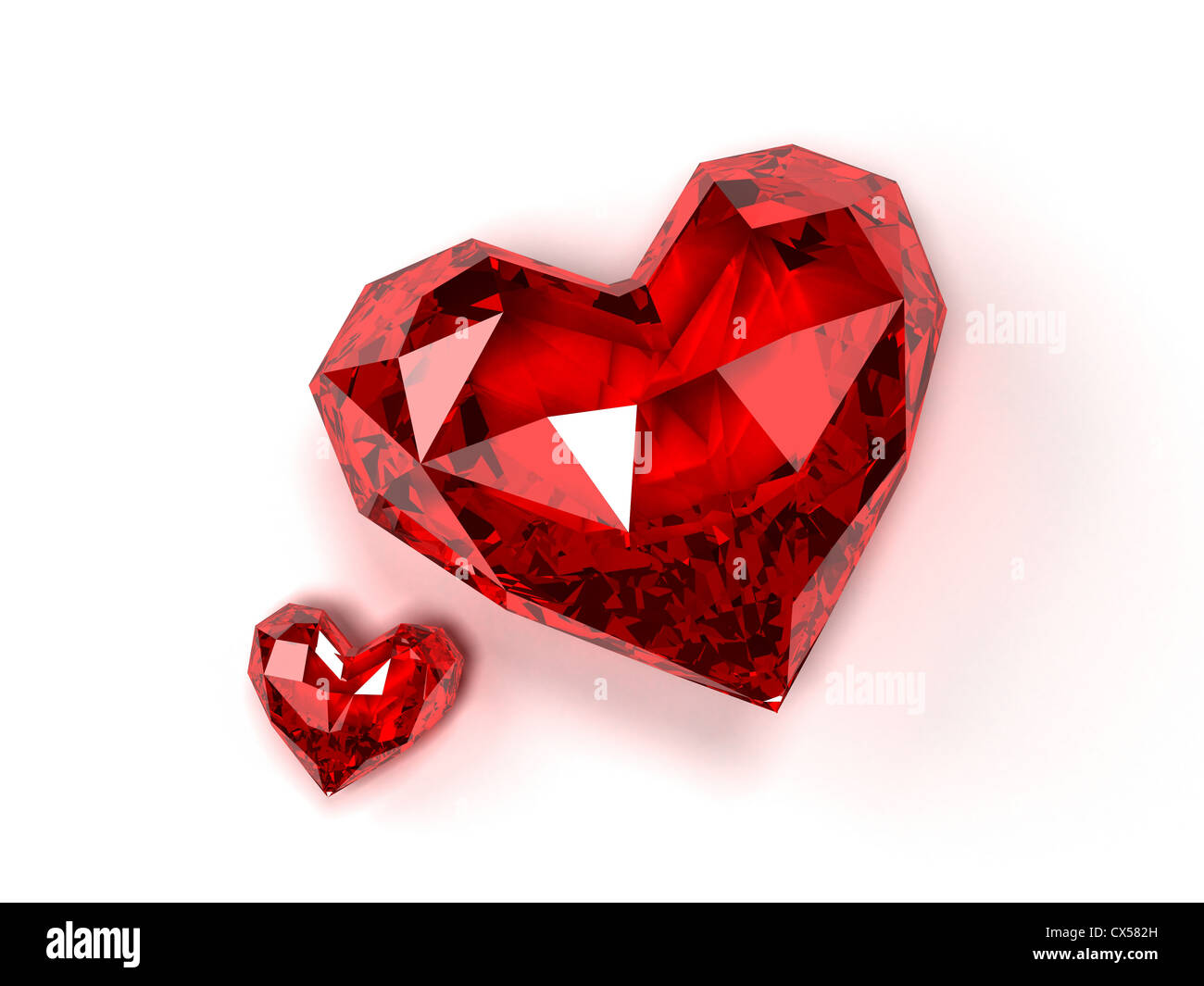 Ruby cut diamond hi-res stock photography and images - Alamy