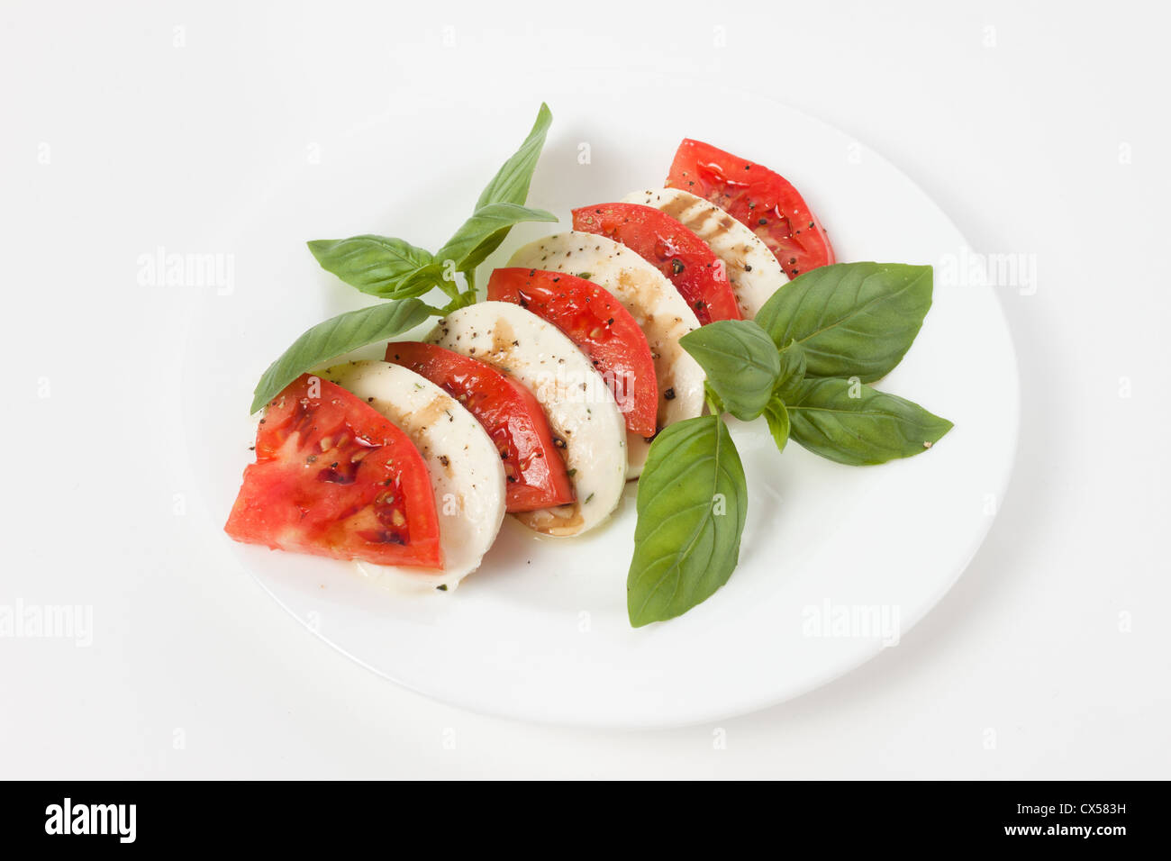 Classic caprese salad hi-res stock photography and images - Alamy