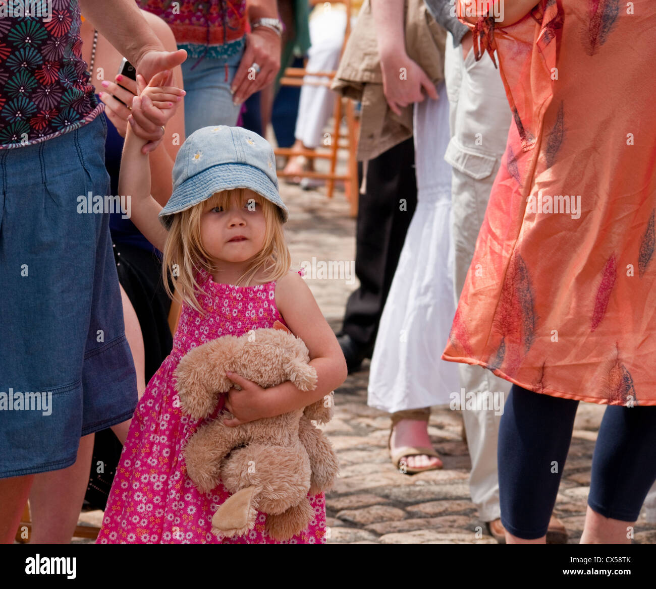 A little stands out in a crowd Stock Photo - Alamy