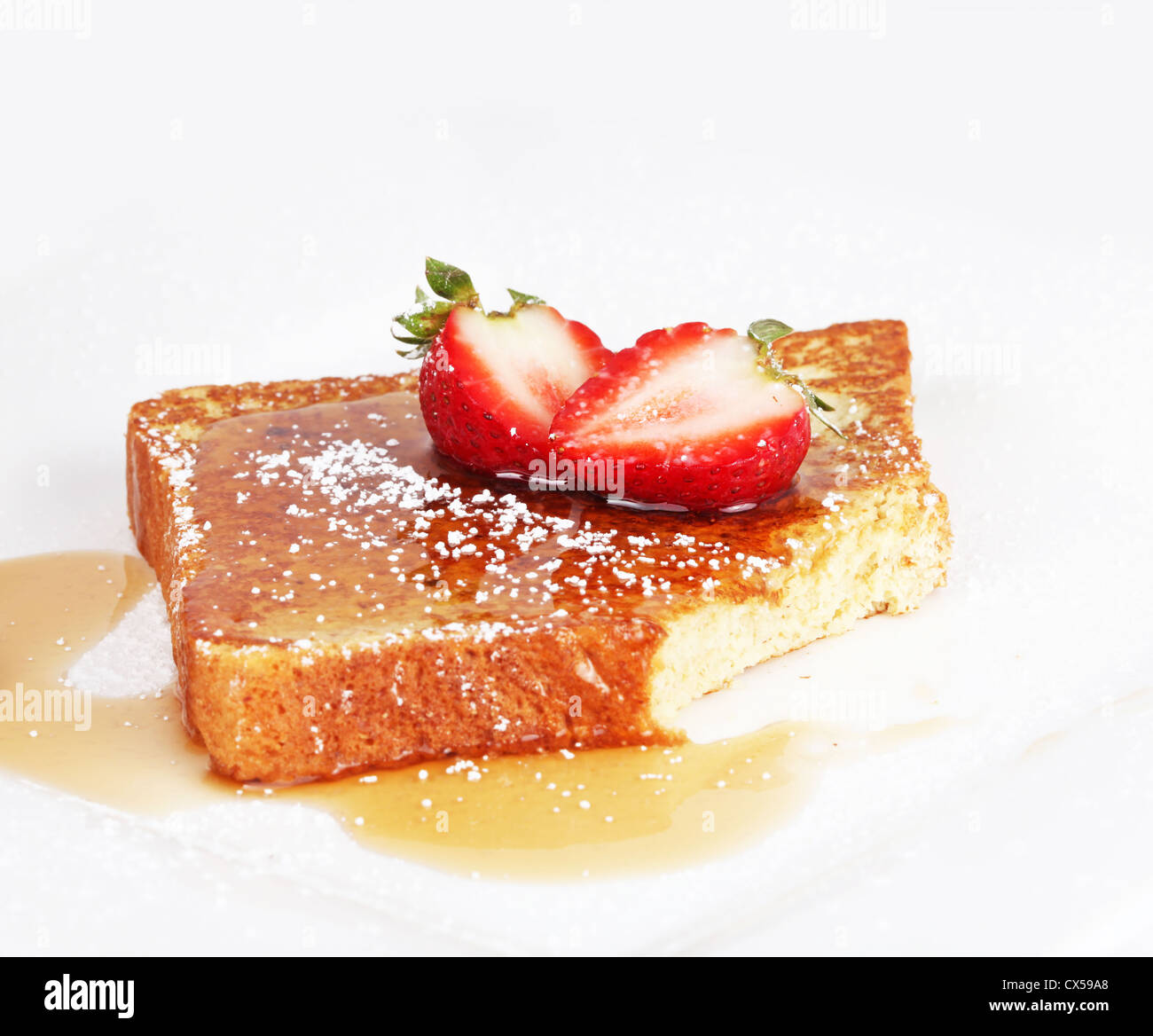 French toast with syrup hi-res stock photography and images - Alamy