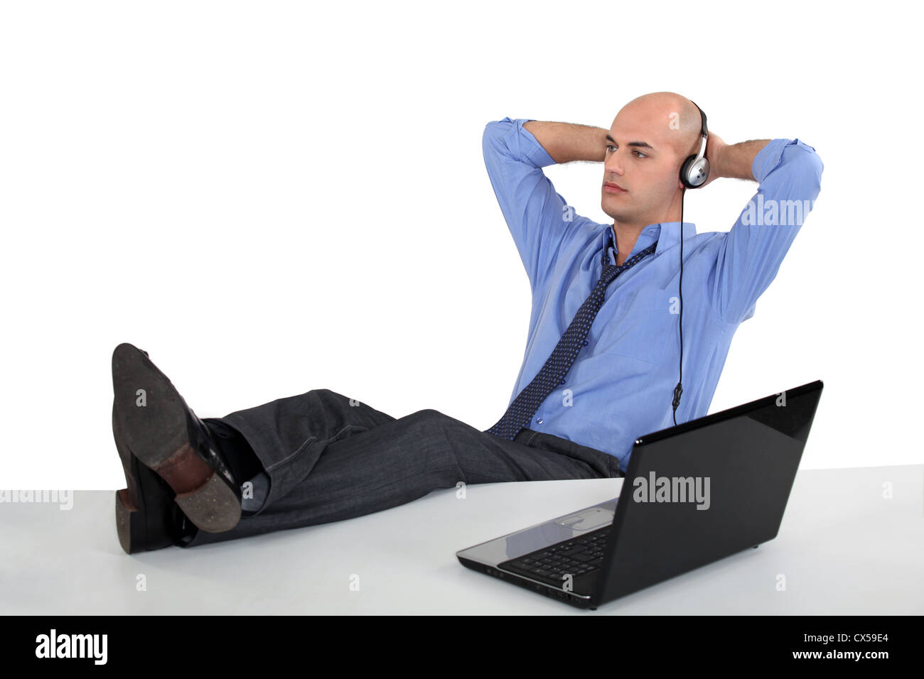 Relax in the office Stock Photo - Alamy