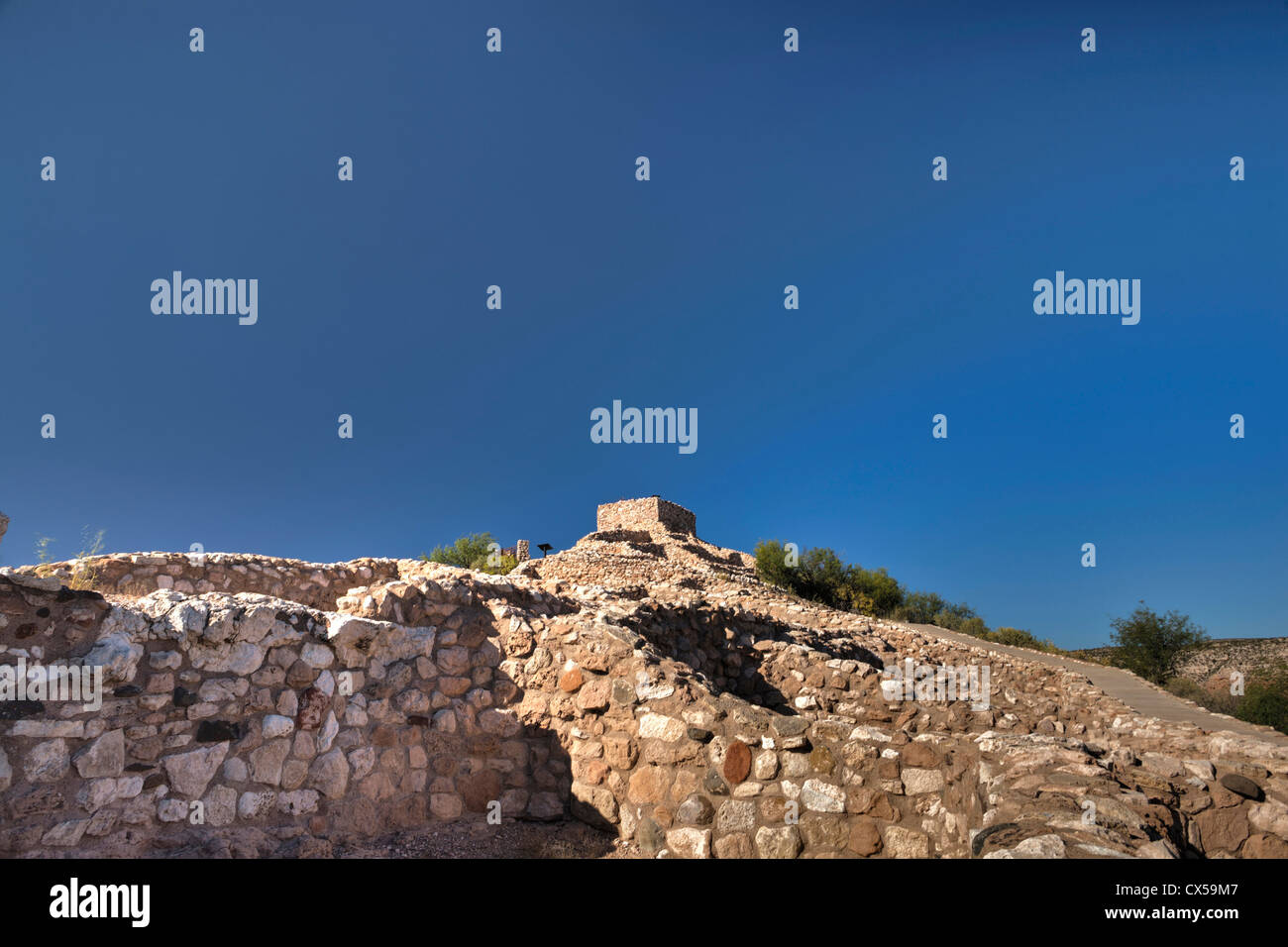 Tuzigoot National Monument, Arizona Stock Photo - Alamy