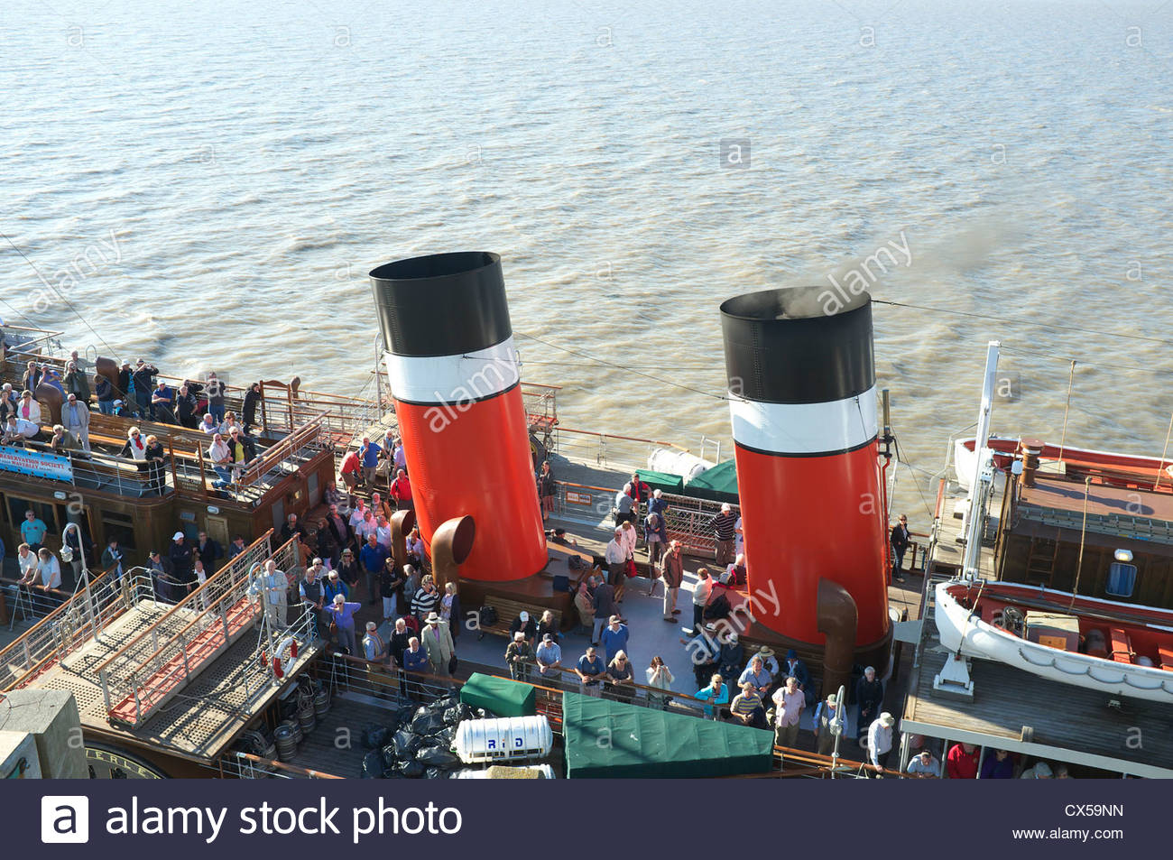 Steam Ship Funnels Stock Photos & Steam Ship Funnels Stock Images - Alamy