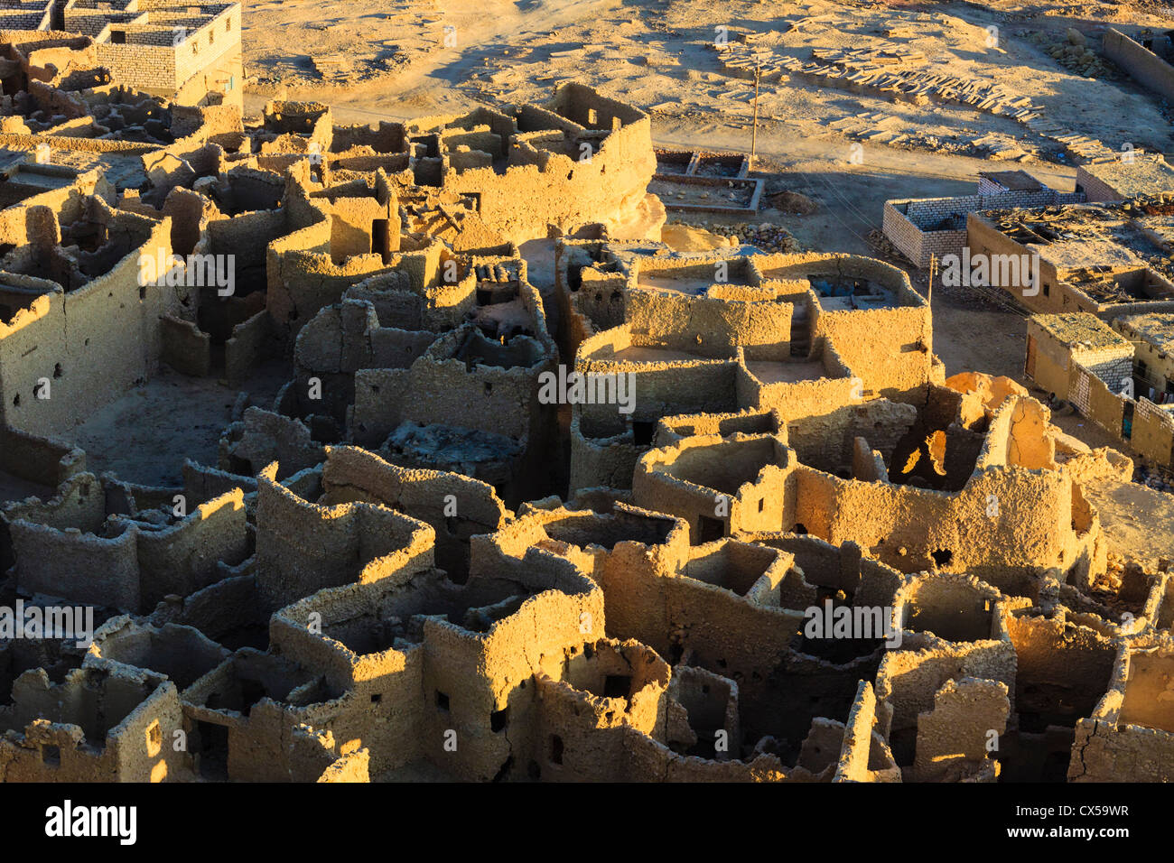Ruins of Shali citadel in Siwa oasis, Egypt Stock Photo - Alamy