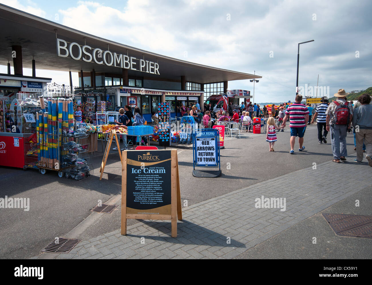 Boscombe pier cafe hi-res stock photography and images - Alamy
