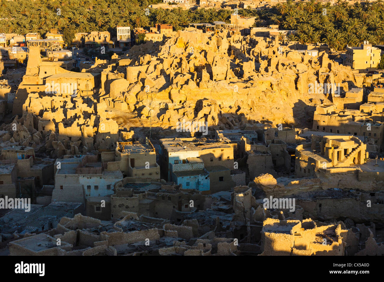 Ruins of Shali citadel in Siwa oasis, Egypt Stock Photo - Alamy