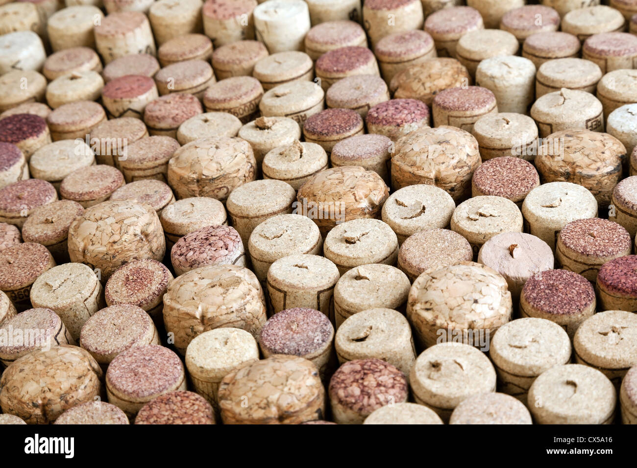 various wine corks Stock Photo - Alamy