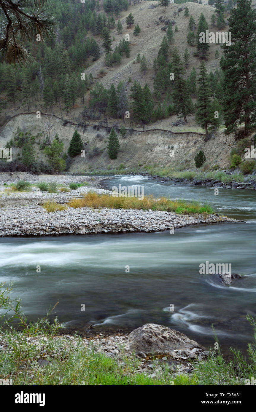 USA, Idaho, Salmon River, Fall Stock Photo - Alamy