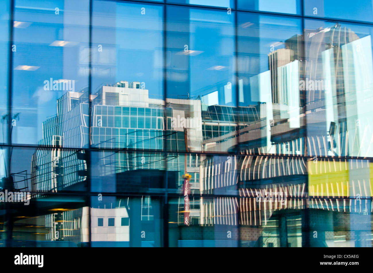 Buildings reflected in window hi-res stock photography and images - Alamy