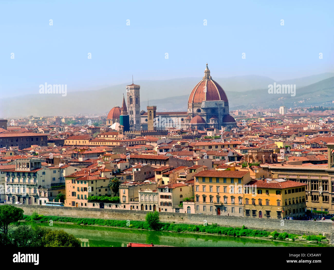 Florence high viewpoint hi-res stock photography and images - Alamy