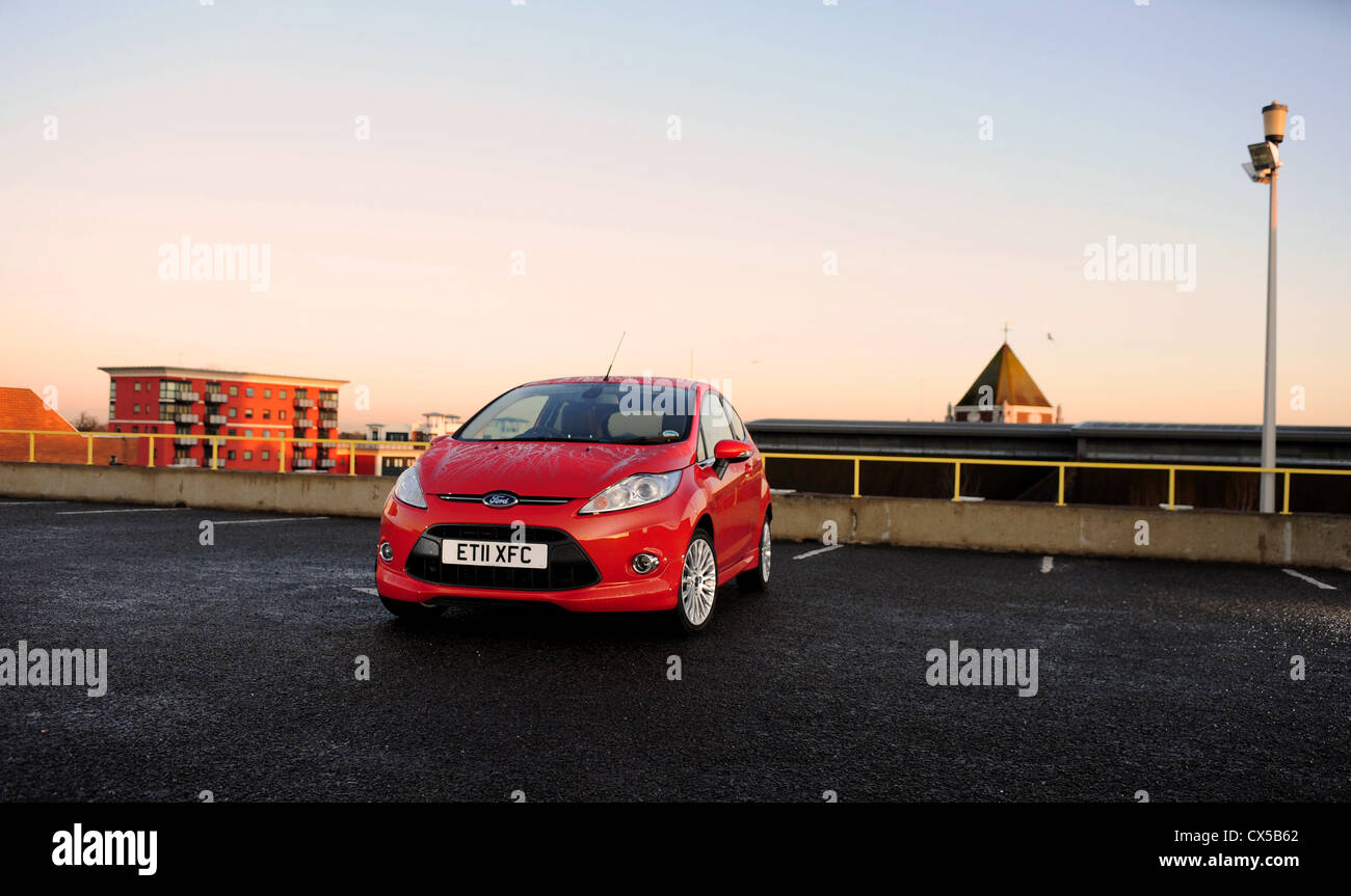 Red ford fiesta hi-res stock photography and images - Alamy