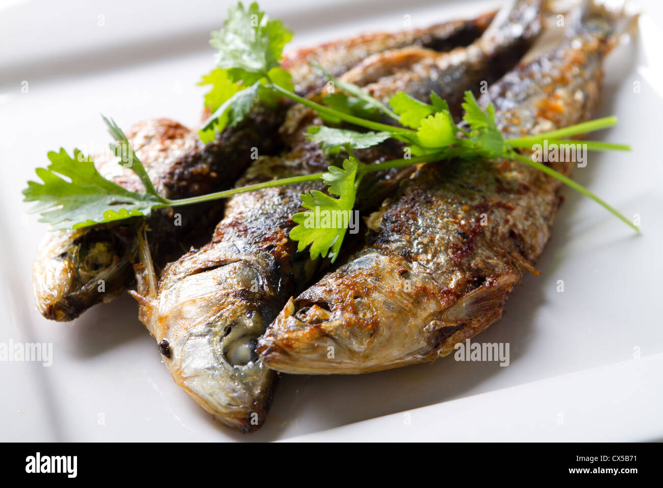 Sardine plate hi-res stock photography and images - Alamy