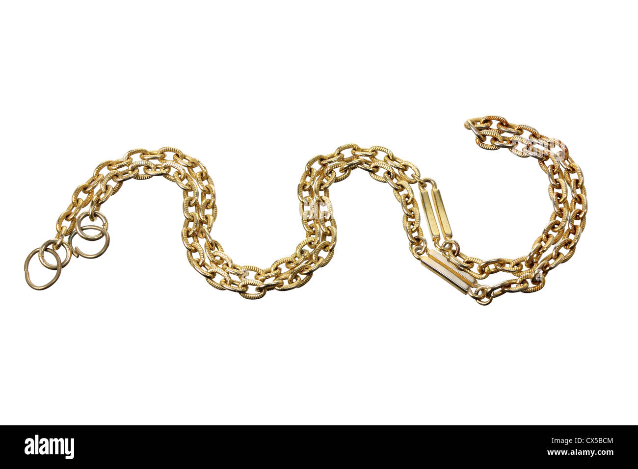 Necklace chain Cut Out Stock Images & Pictures - Alamy